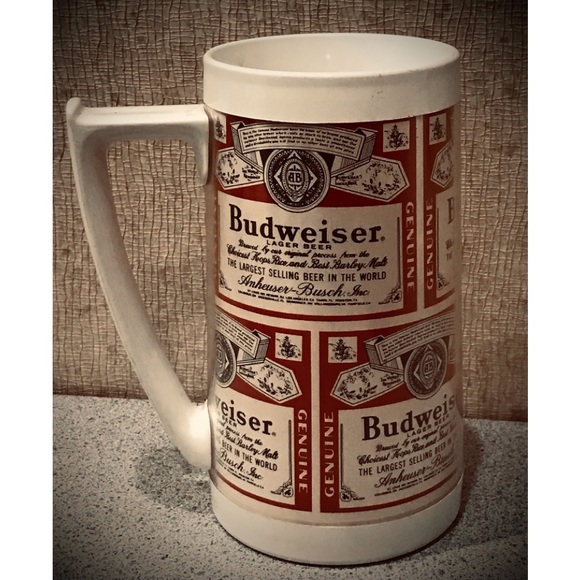 Budweiser | Other | Vintage 97s Budweiser Thermoserv Insulated Plastic ...
